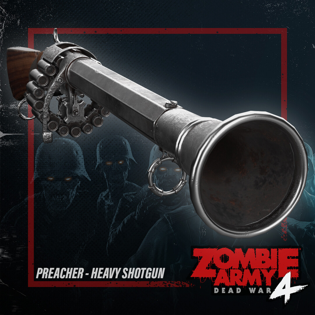 ArtStation - ZA4 - Preacher Heavy Gun