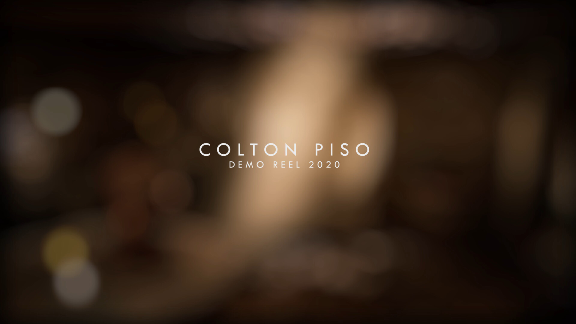 ArtStation - Demo Reel 2020