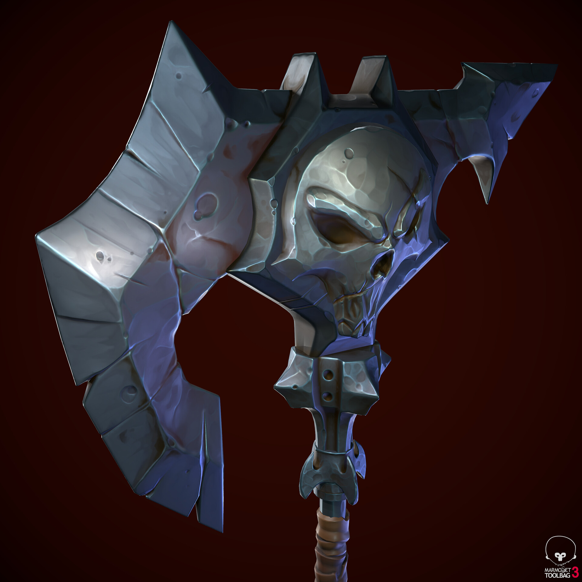 ArtStation - Death Knight Axe