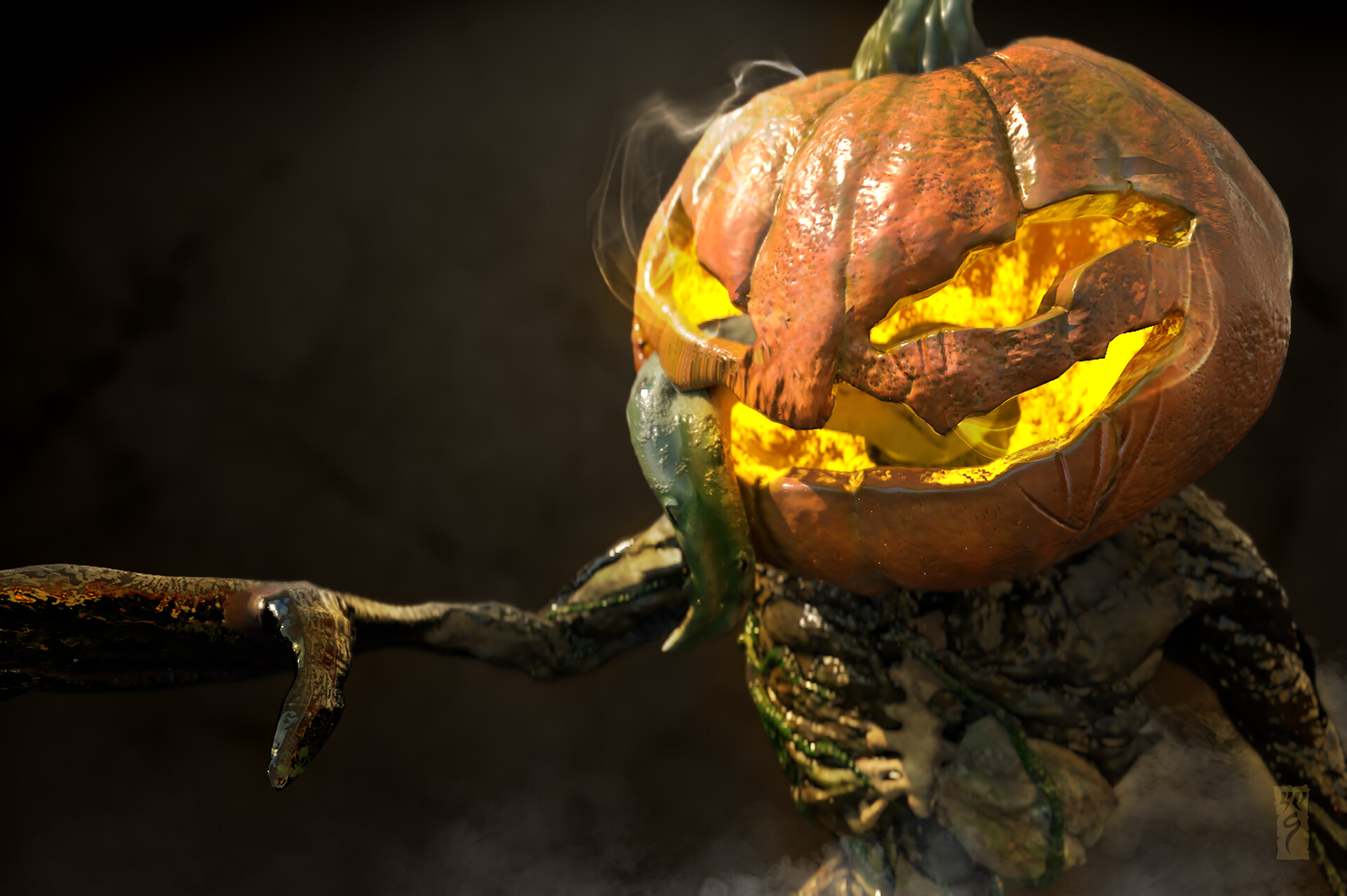 ArtStation - PumpkinHead