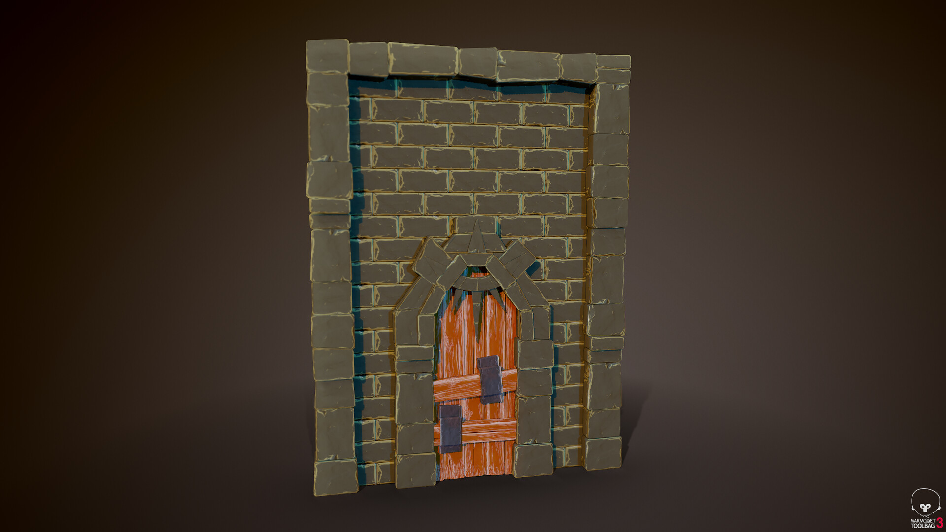 ArtStation - Stylized Wall