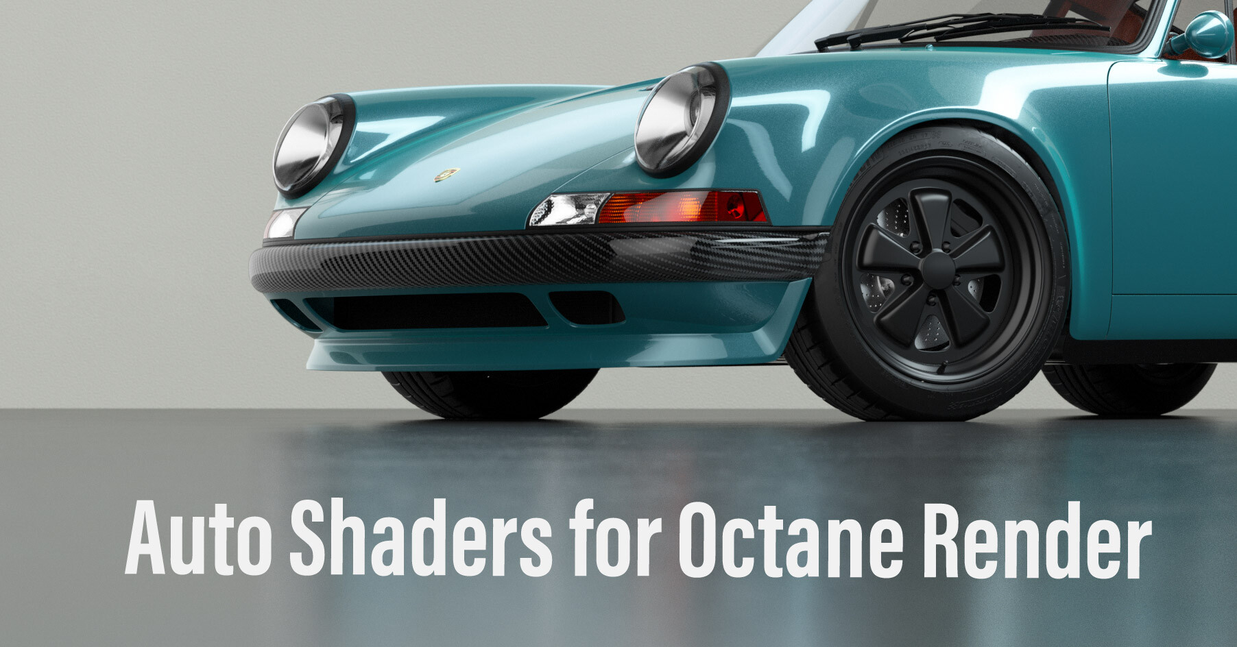 ArtStation - Octane Materials for Automotive Visualizations