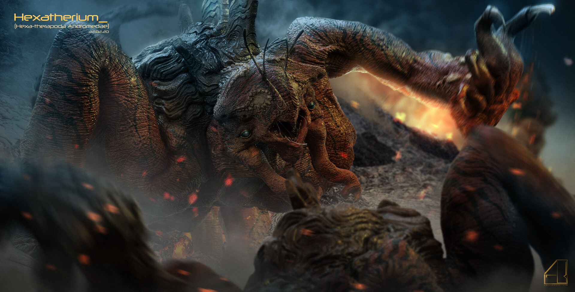 ArtStation - The Hexatherium