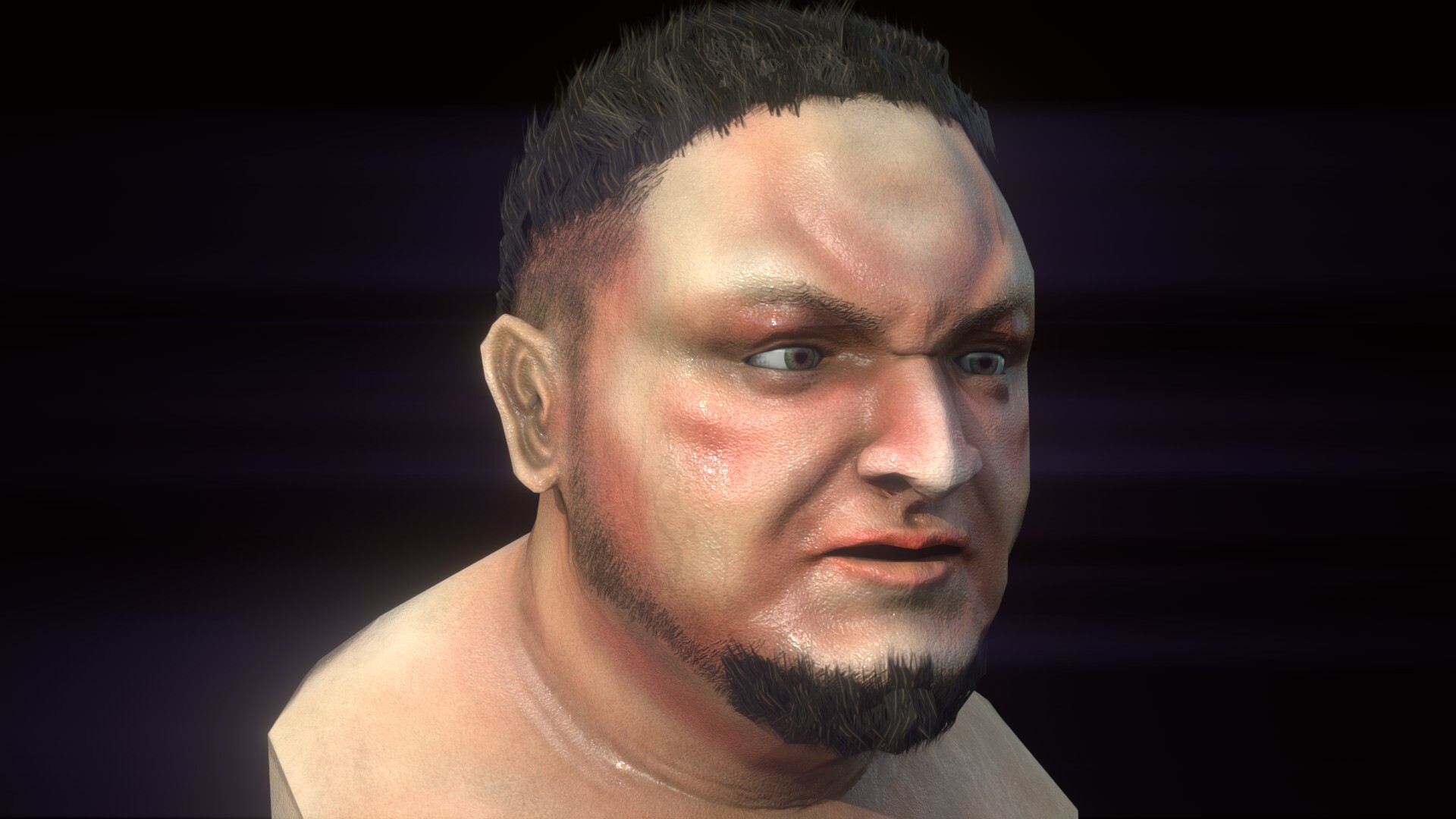 ArtStation - Samoa Joe Headbust