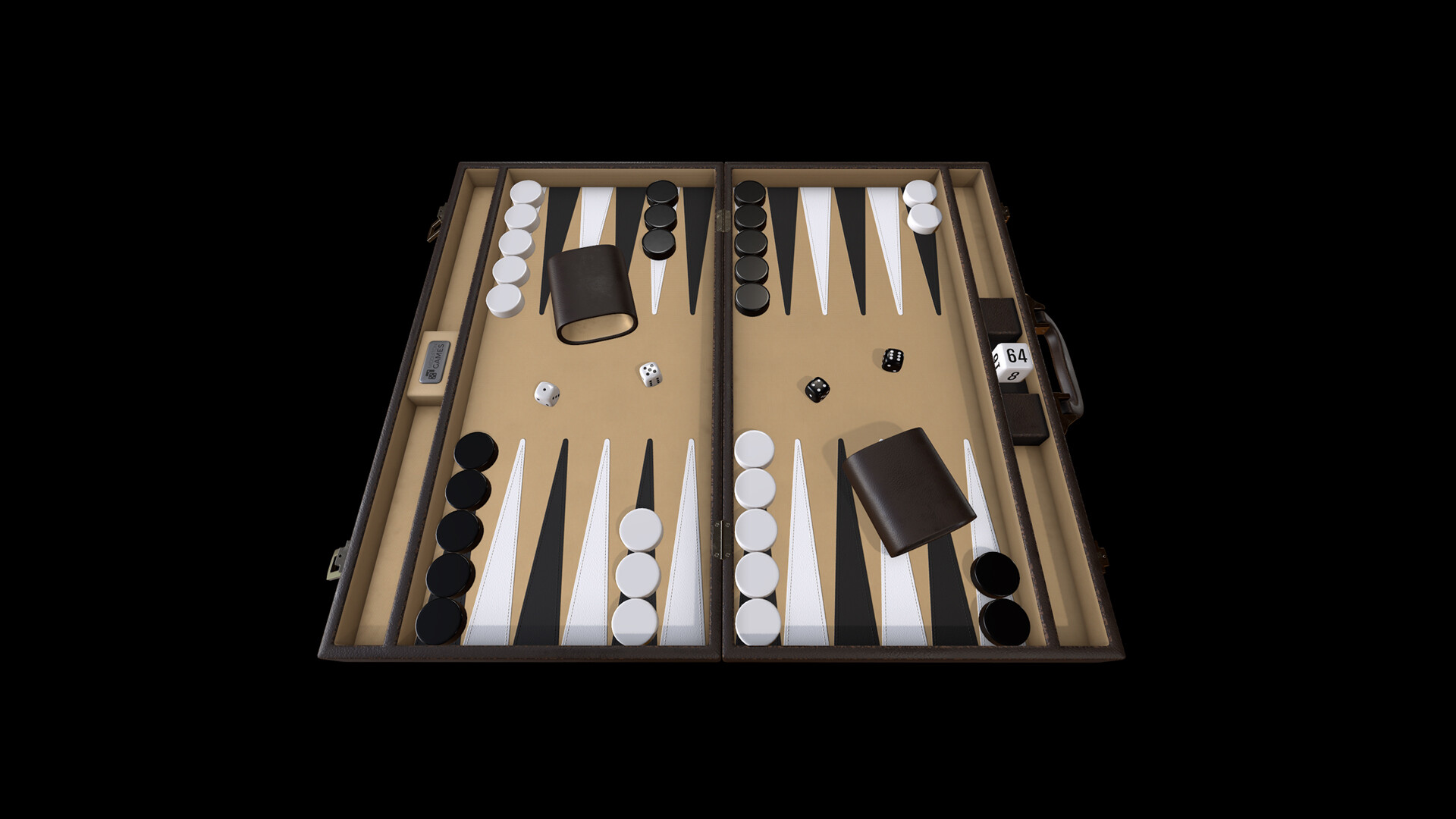 ArtStation - Backgammon Board Game