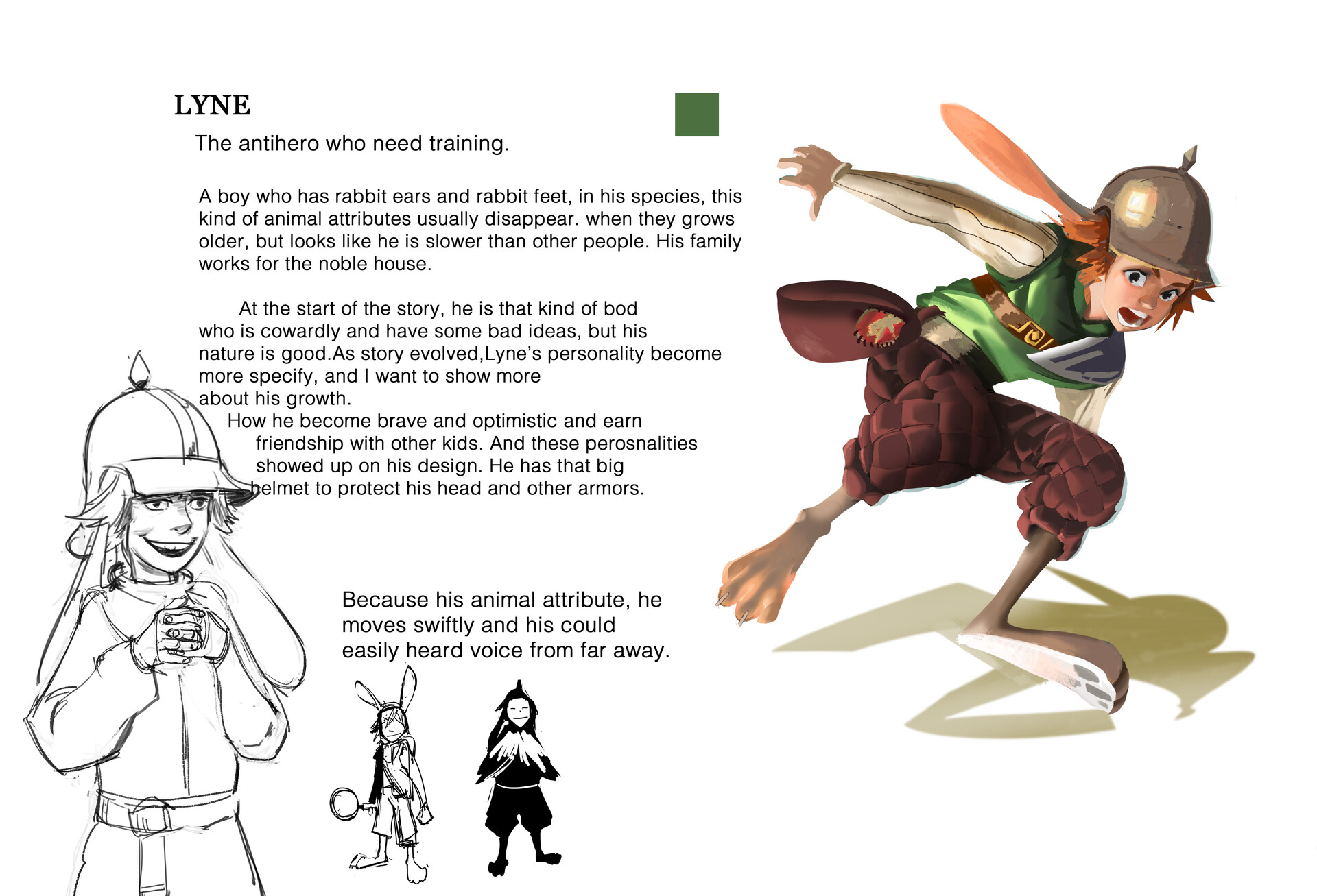 ArtStation - final character design