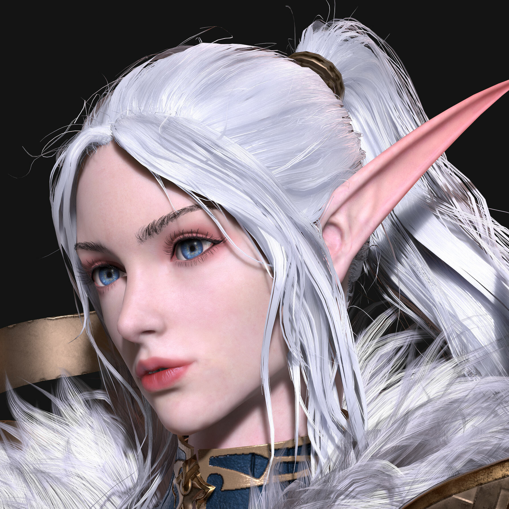 ArtStation - Elf Warrior