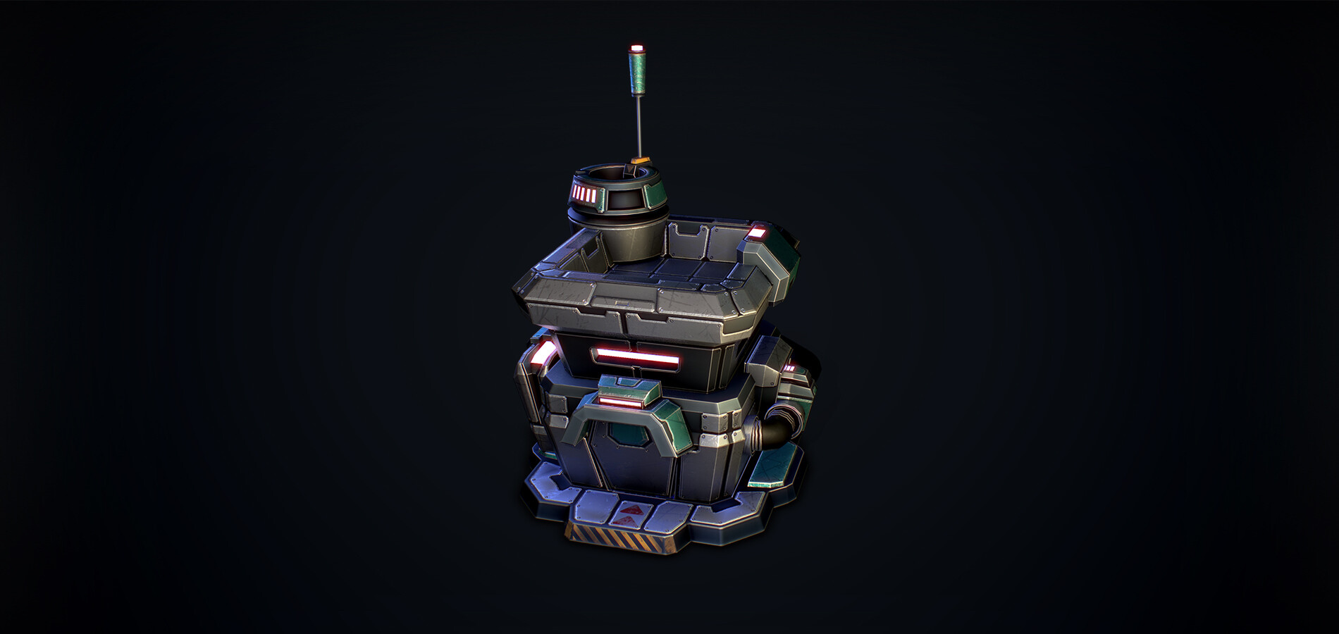 ArtStation - Sci-fi Watch tower