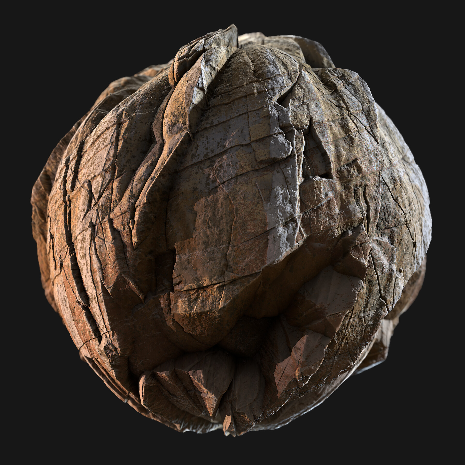 ArtStation - Rock face - Substance Designer