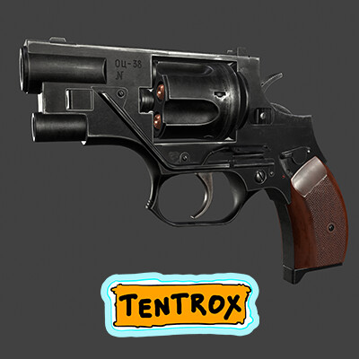 ArtStation - OTS 38 Revolver