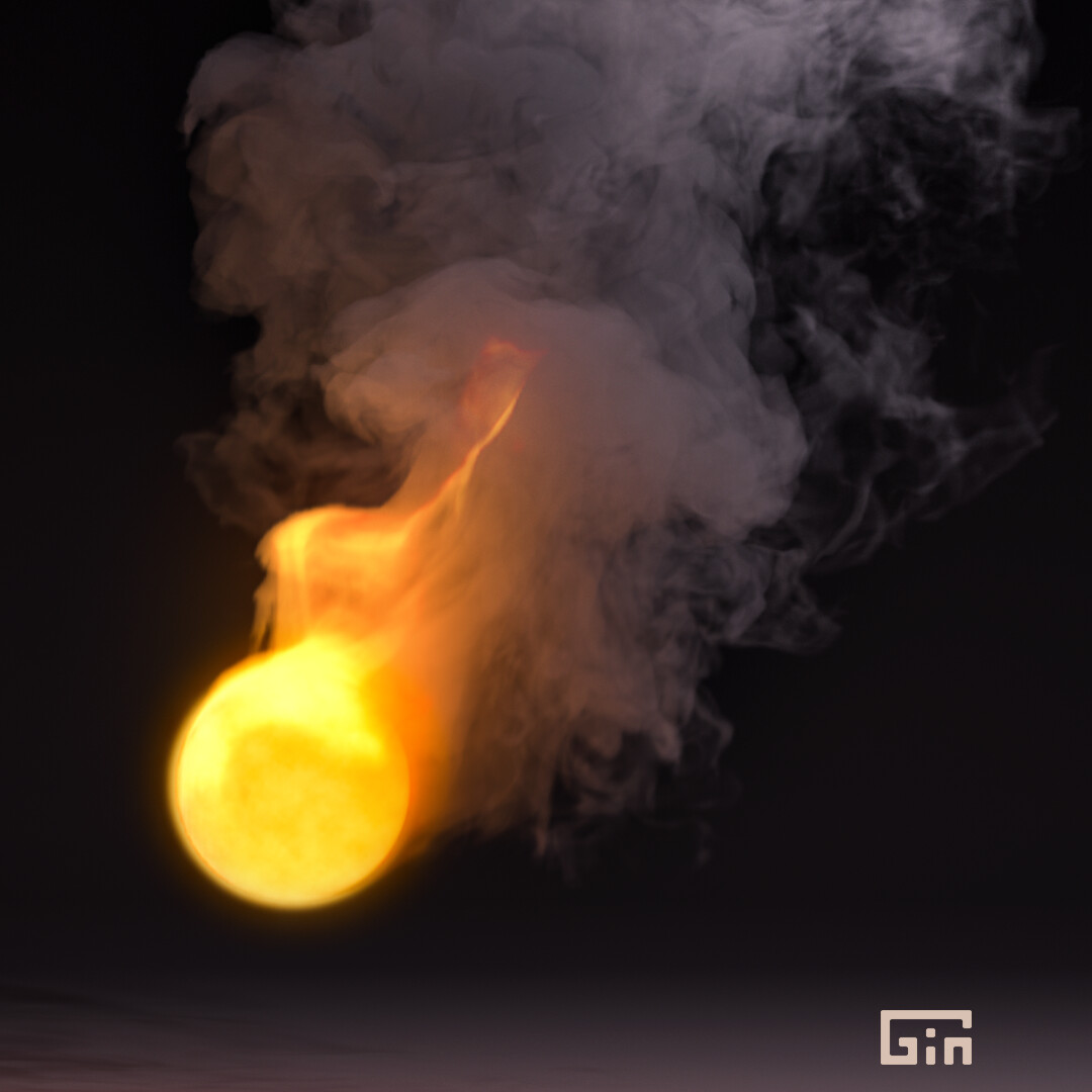 ArtStation - Fire Ball