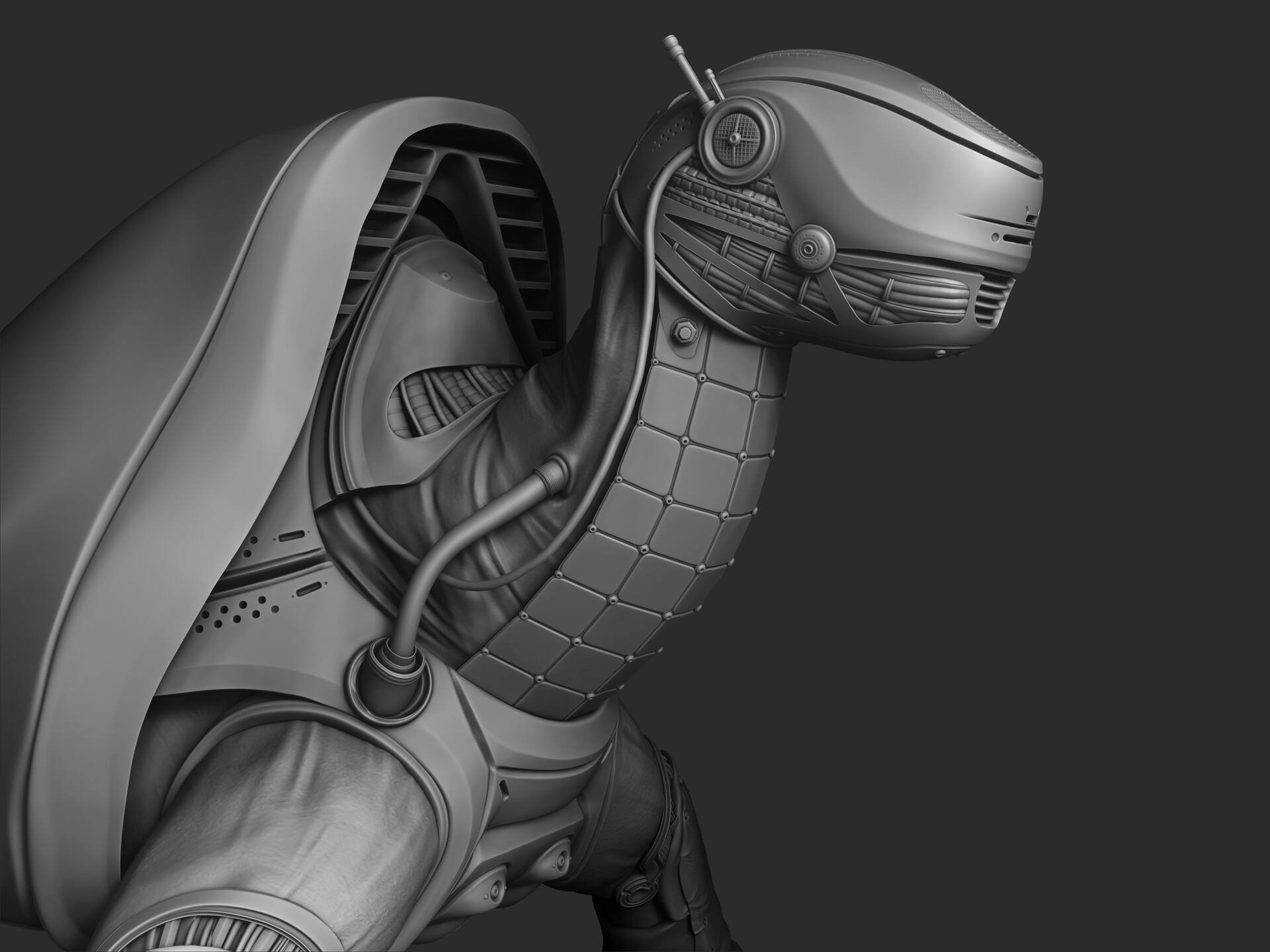 ArtStation - Turtle Mecha