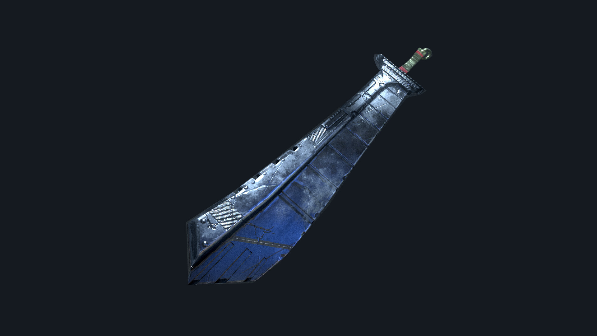 ArtStation - - Big Sword - / No Cel Shading version