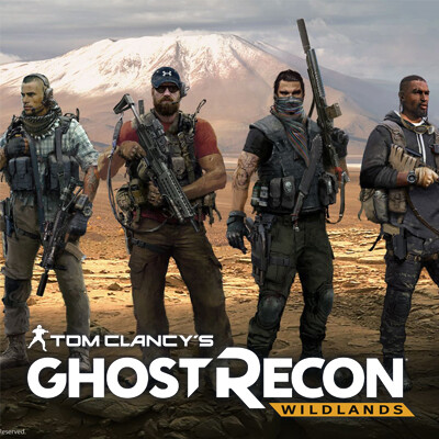 ArtStation - Ghost Recon Wildlands : Iconic characters