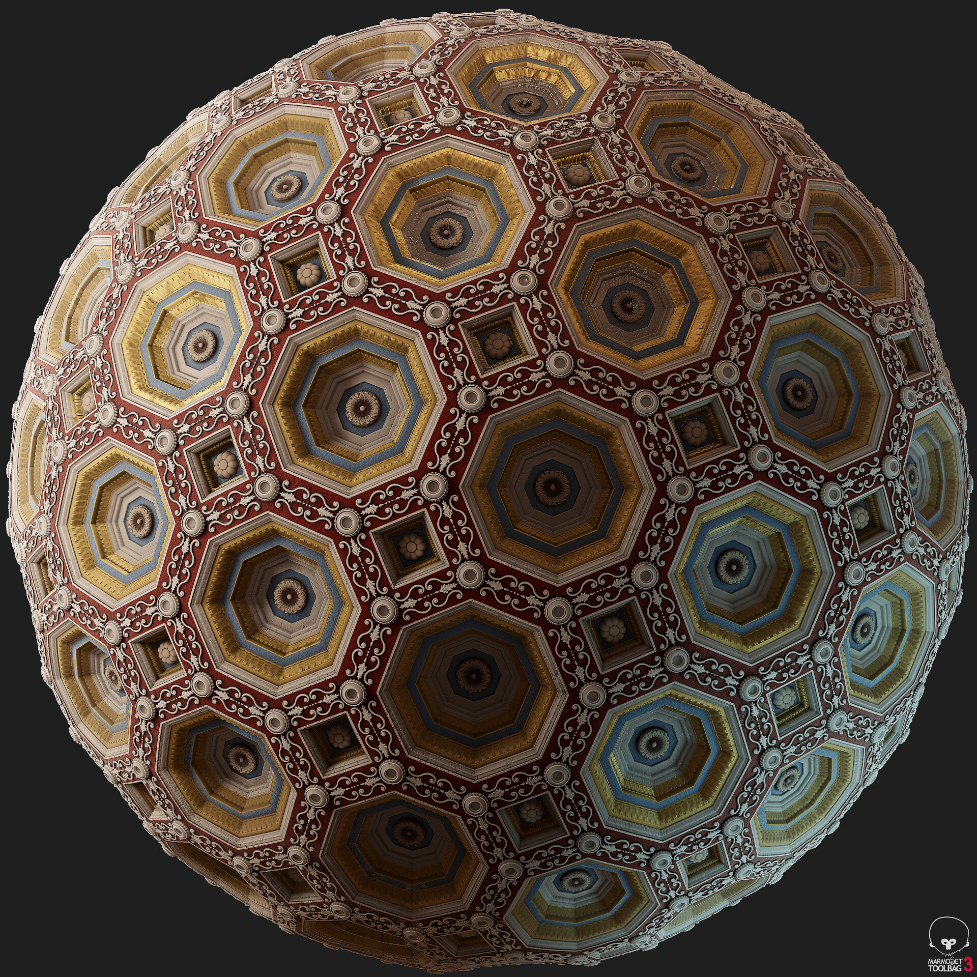 ArtStation - Ornate Ceiling From Reference