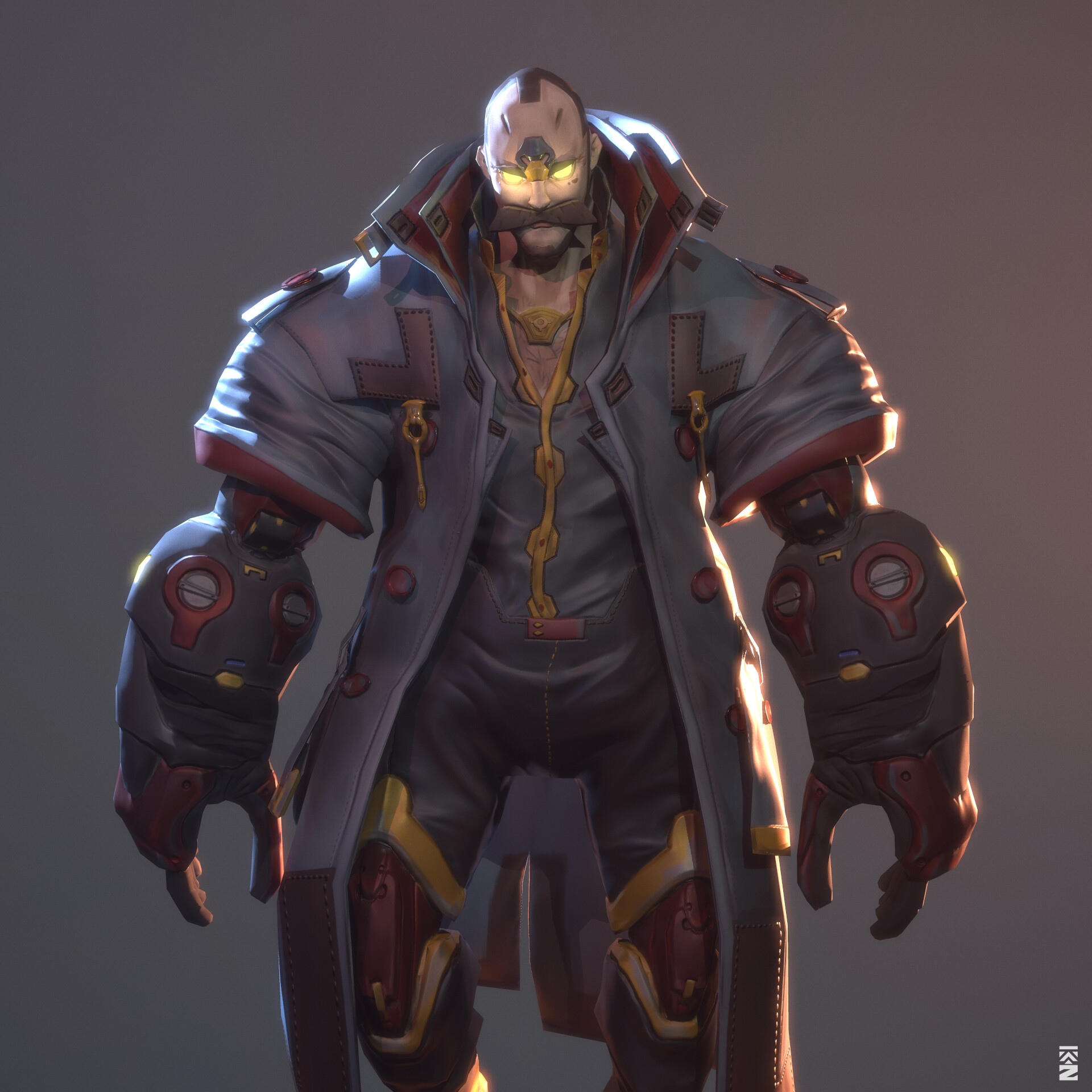 ArtStation - Cyborg Character #1