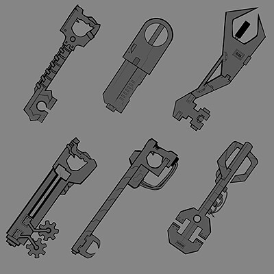 ArtStation - Keyblade Concepts