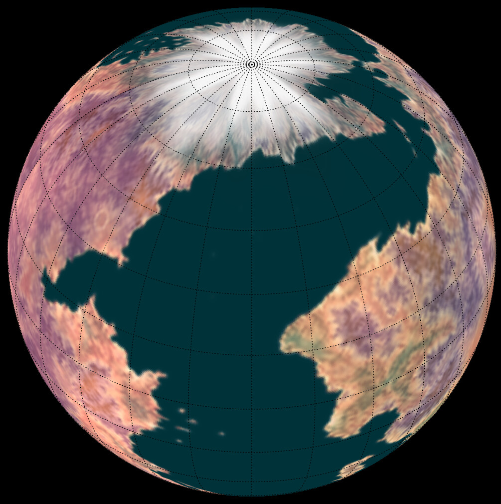 ArtStation - The Planet of Cagn