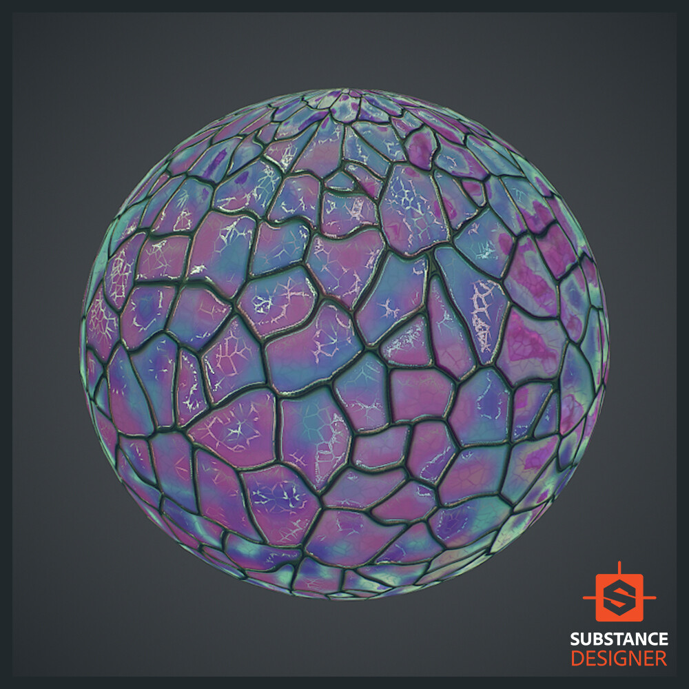 ArtStation - Stylized Bug Wing Material