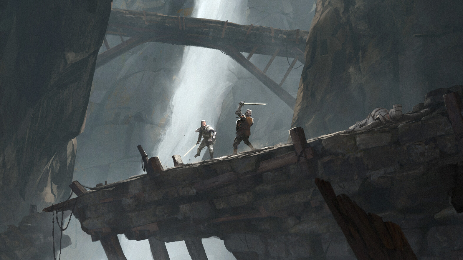 ArtStation - Bridge Battle