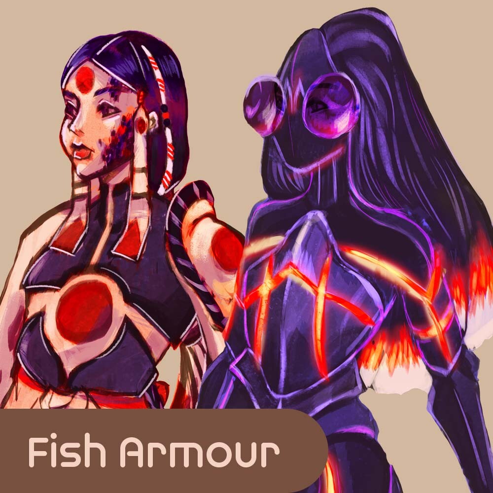 ArtStation - Fish Armour