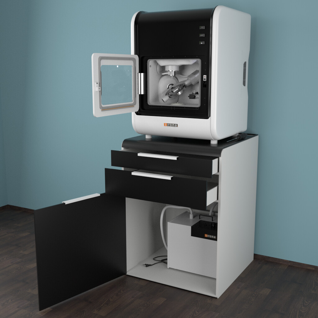 ArtStation - 3D model (In lab MC X5 Sirona)