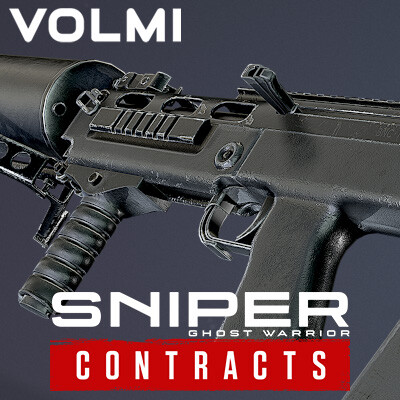 ArtStation - VKS Sniper Rifle
