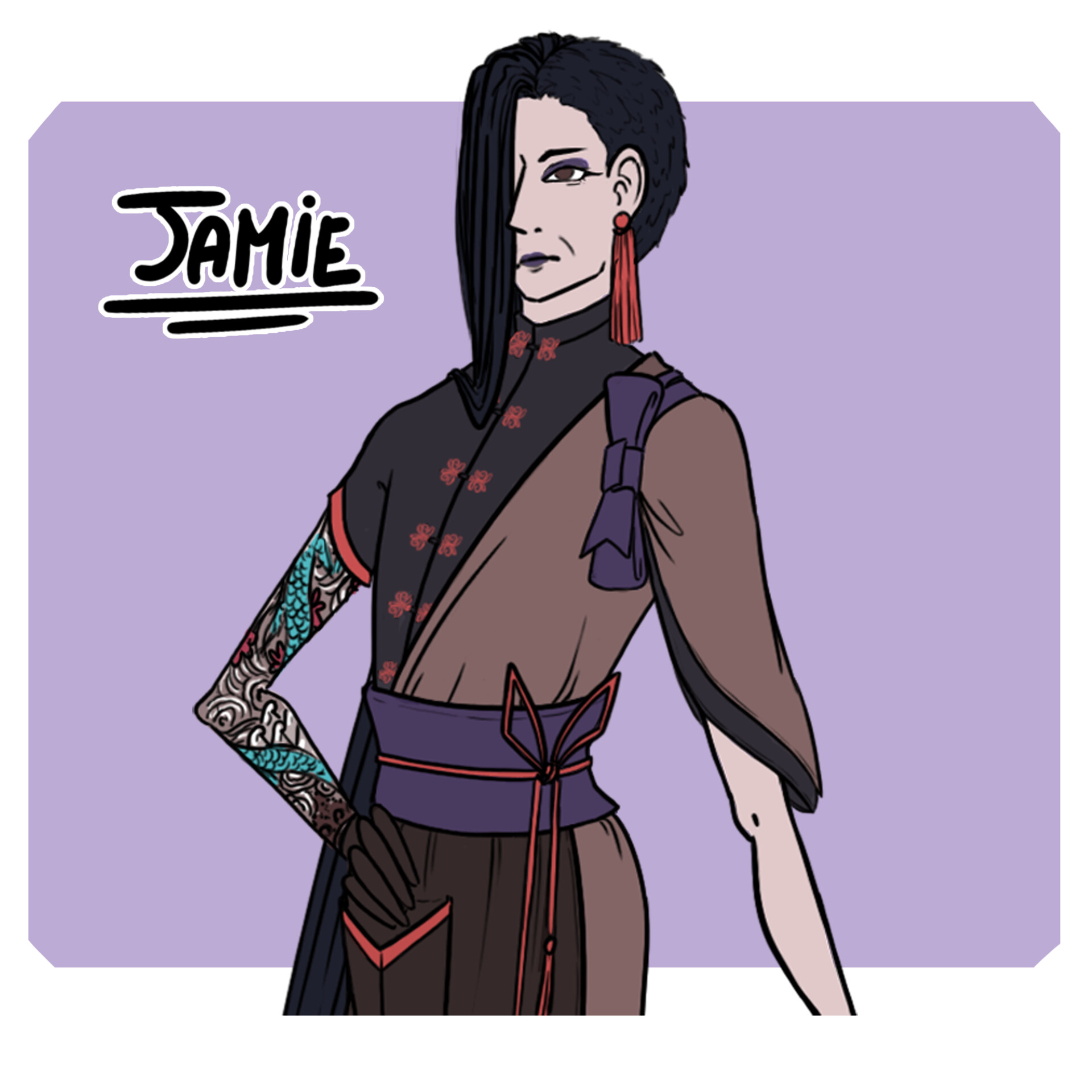 ArtStation - Jamie - Character Design Antagonist [Student Work]
