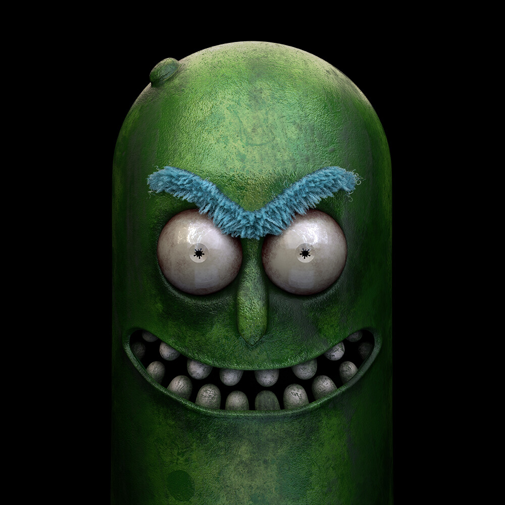 ArtStation - Pickle Rick