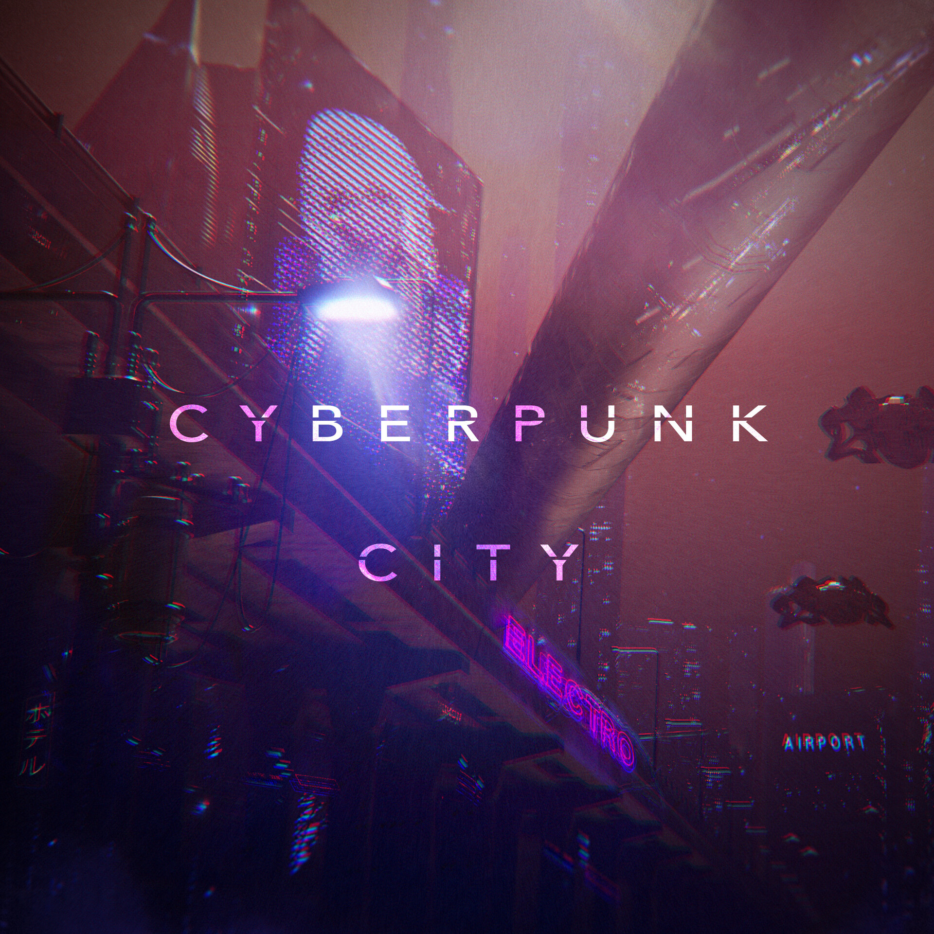 ArtStation - Cyberpunk Cityscape