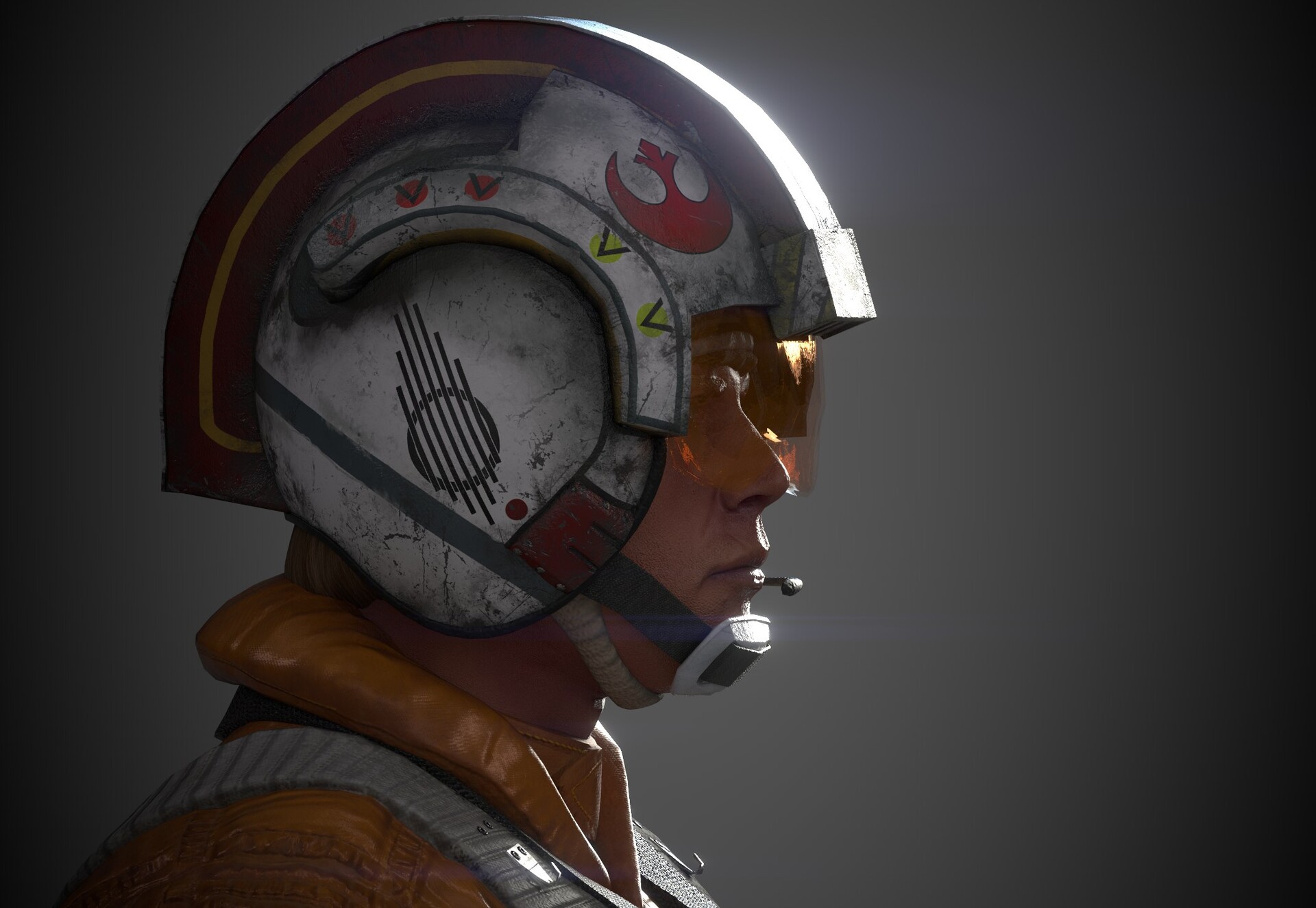 ArtStation - Luke Skywalker Game Ready - FAN ART