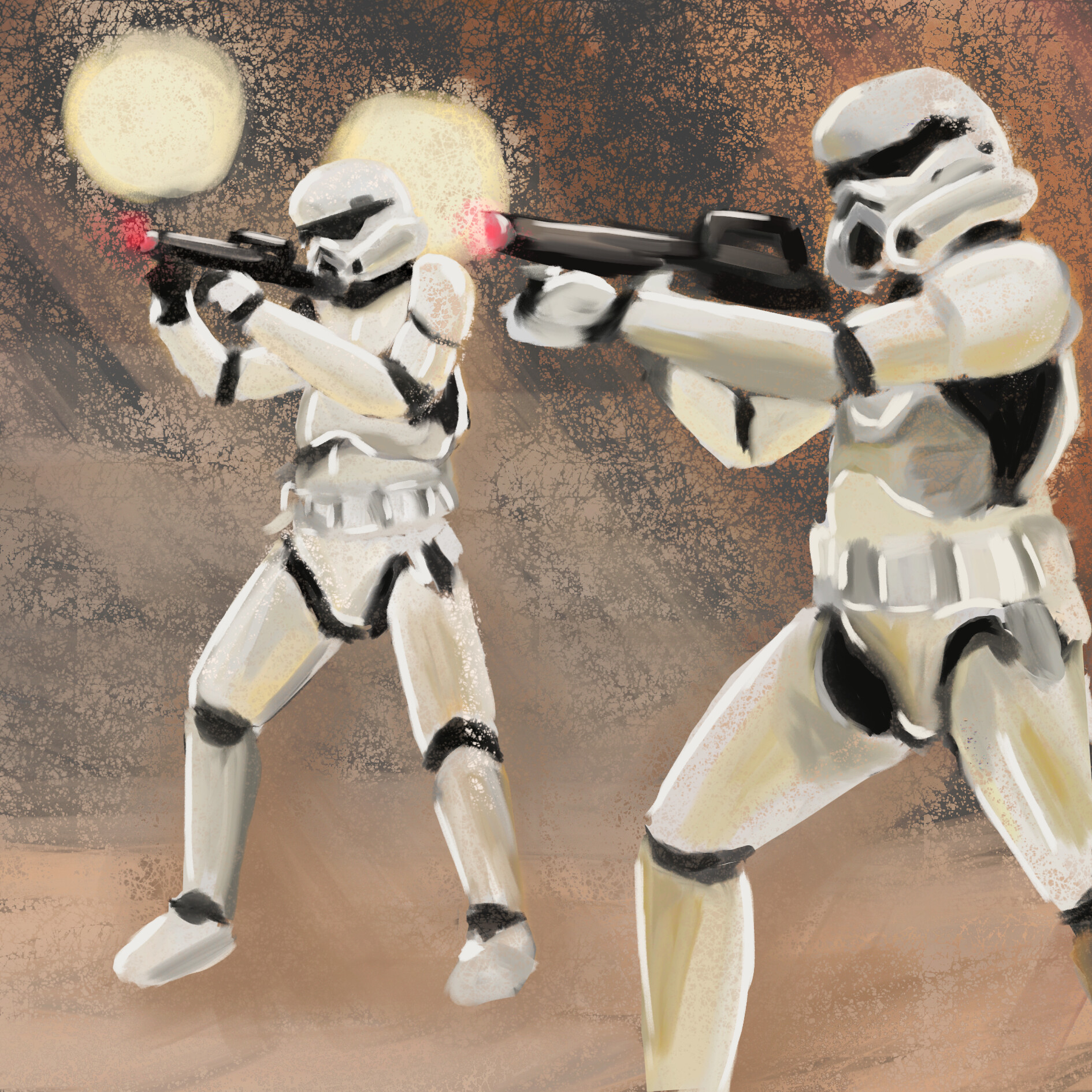 ArtStation - Stormtroopers at the front