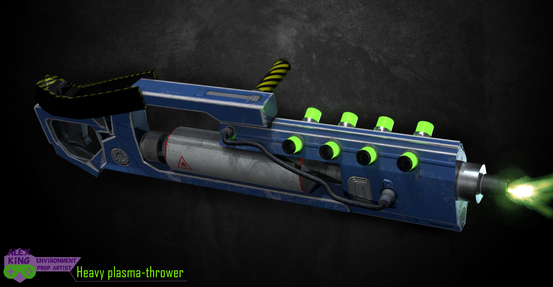 ArtStation - Heavy plasma thrower