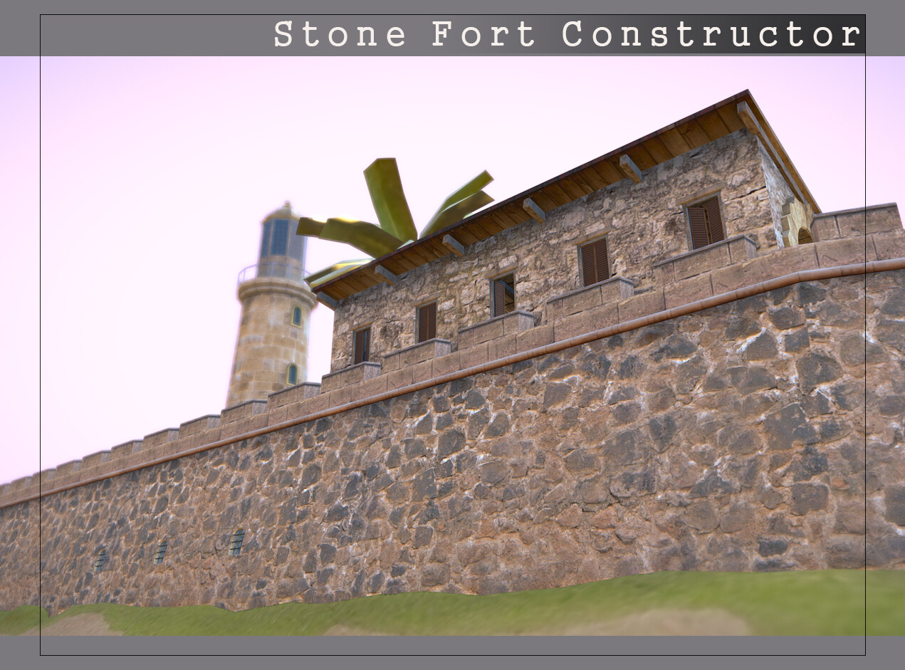 ArtStation - Stone Fort Constructor