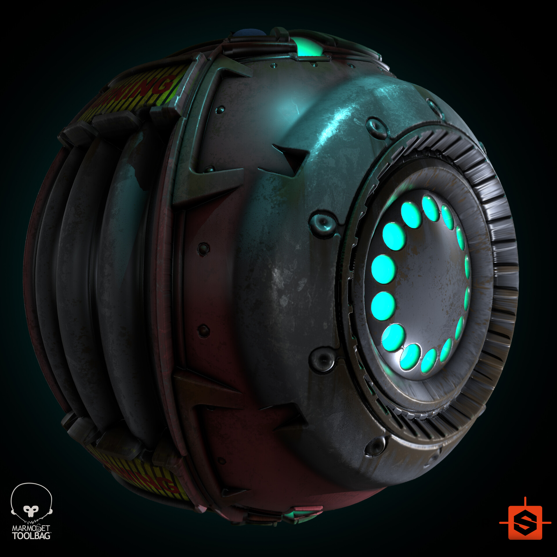 ArtStation - SCI-FI Gate Var 2