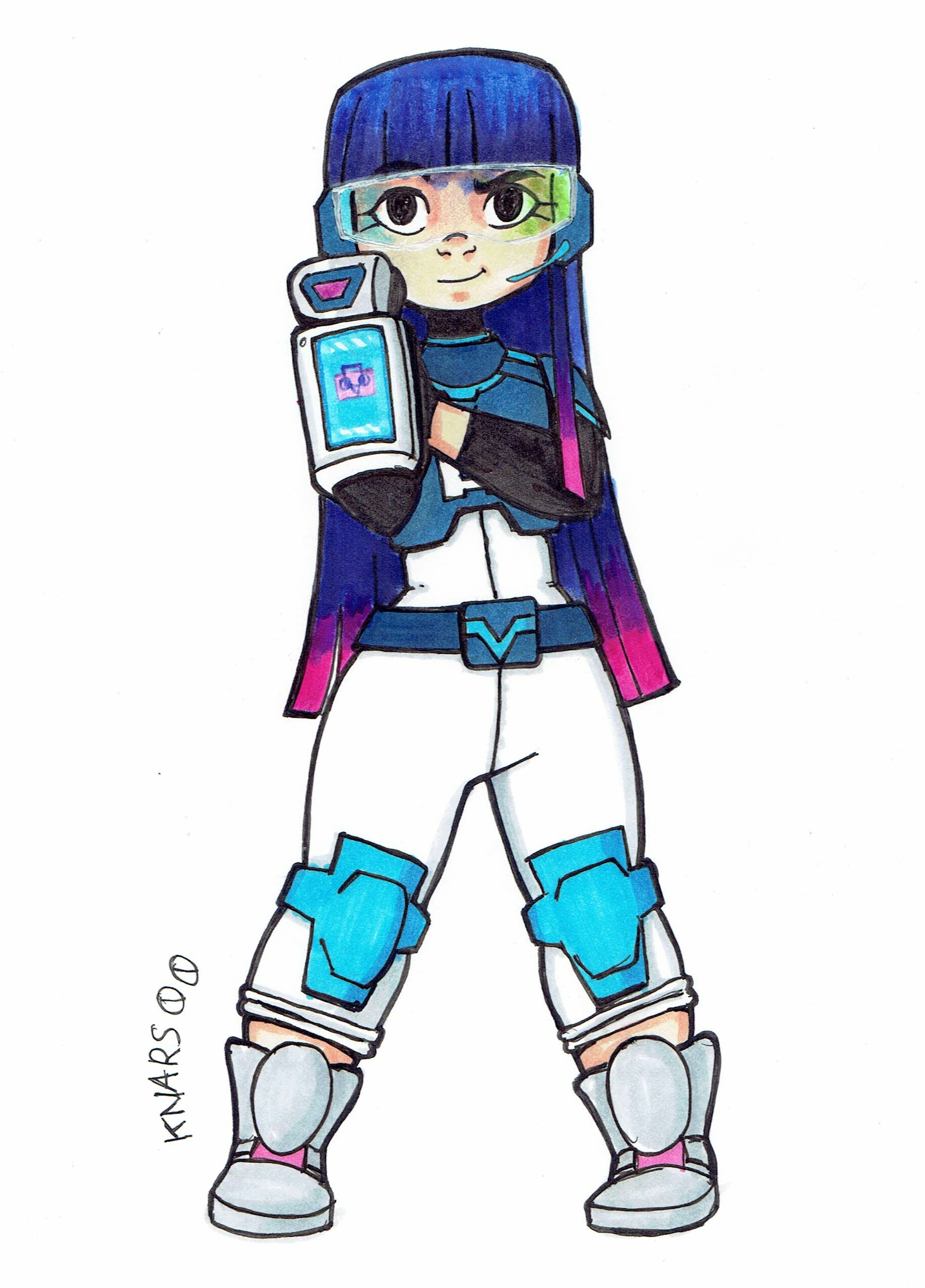 ArtStation - MIKO from Glitch Techs