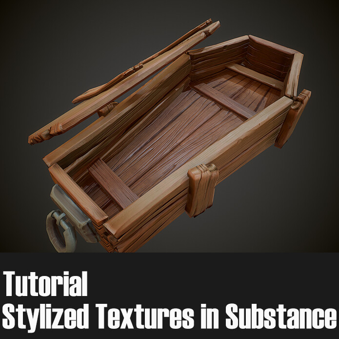 ArtStation - Creating Stylized Textures For Your Stylized Props using Substance Painter