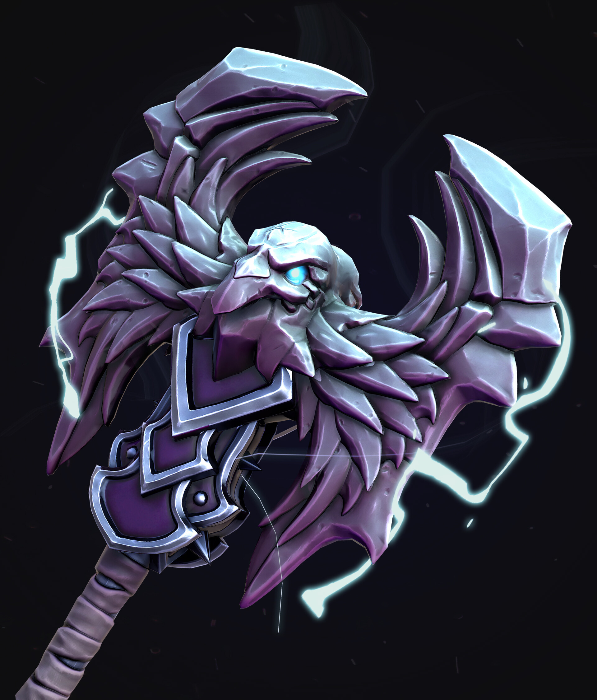 ArtStation - Stylized Crow Axe