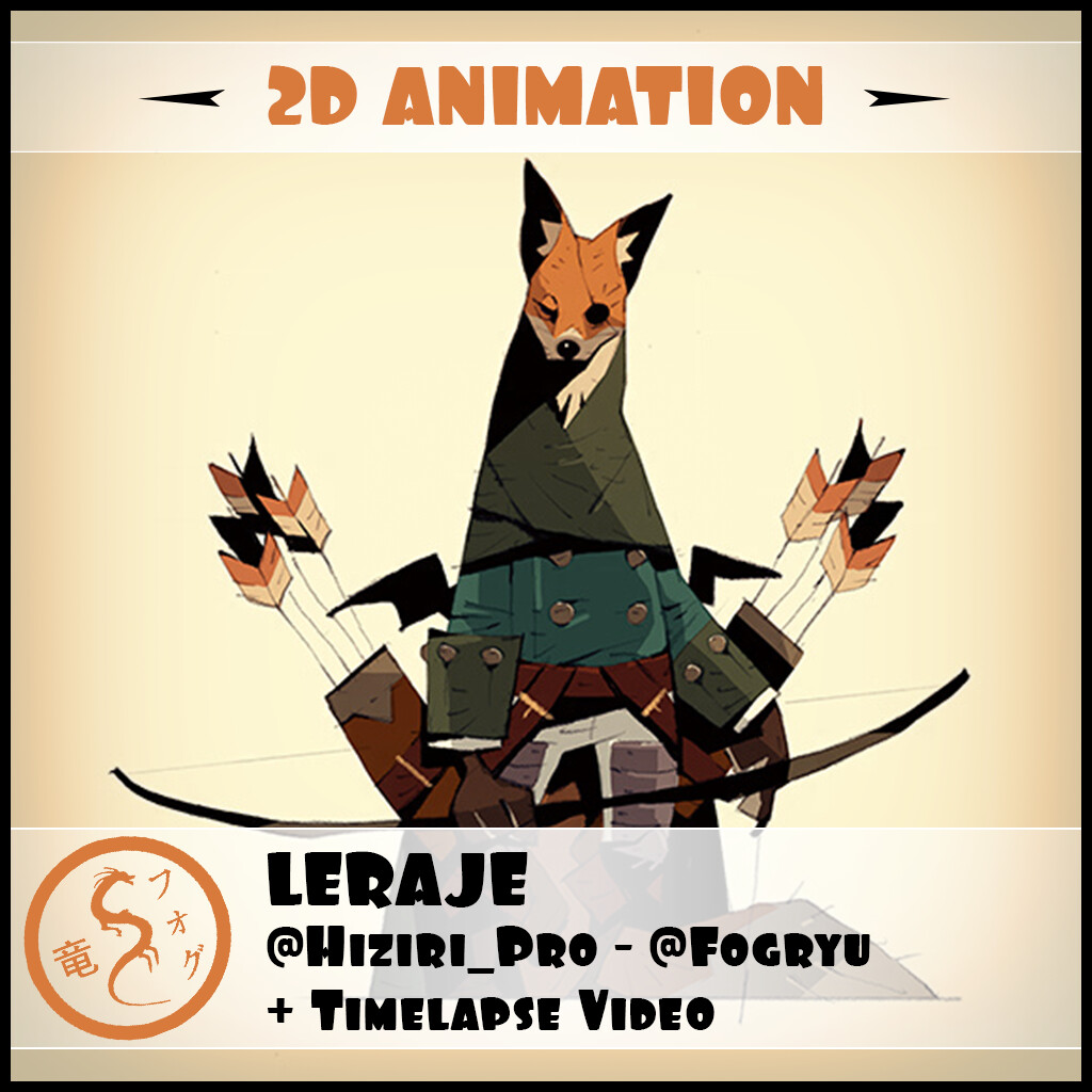 ArtStation - Animation of Satoshi Matsuura's Charadesign + Process video