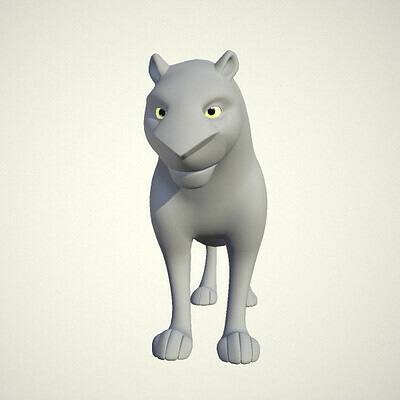 ArtStation - Shadow Cat (work in progress), Chiara Giannangeli