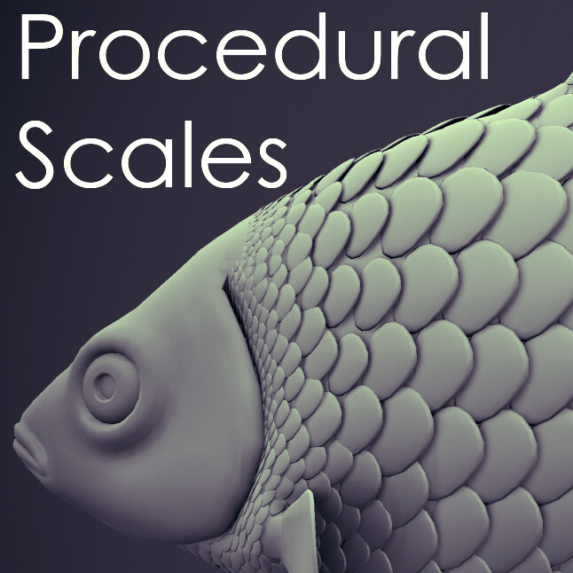 ArtStation - Procedural Scales Generation in Houdini