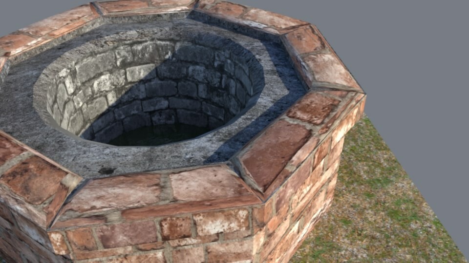 ArtStation - Model 3D - Well