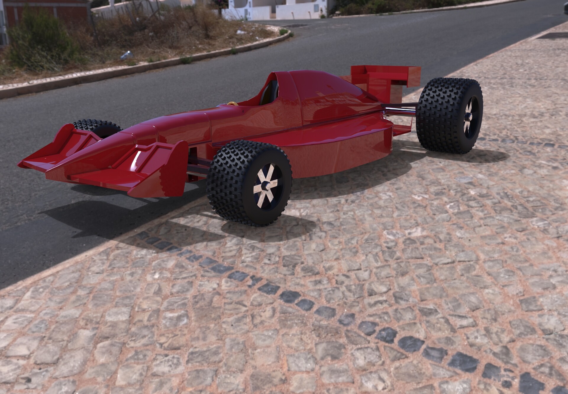ArtStation - Simple F1 Racing Car