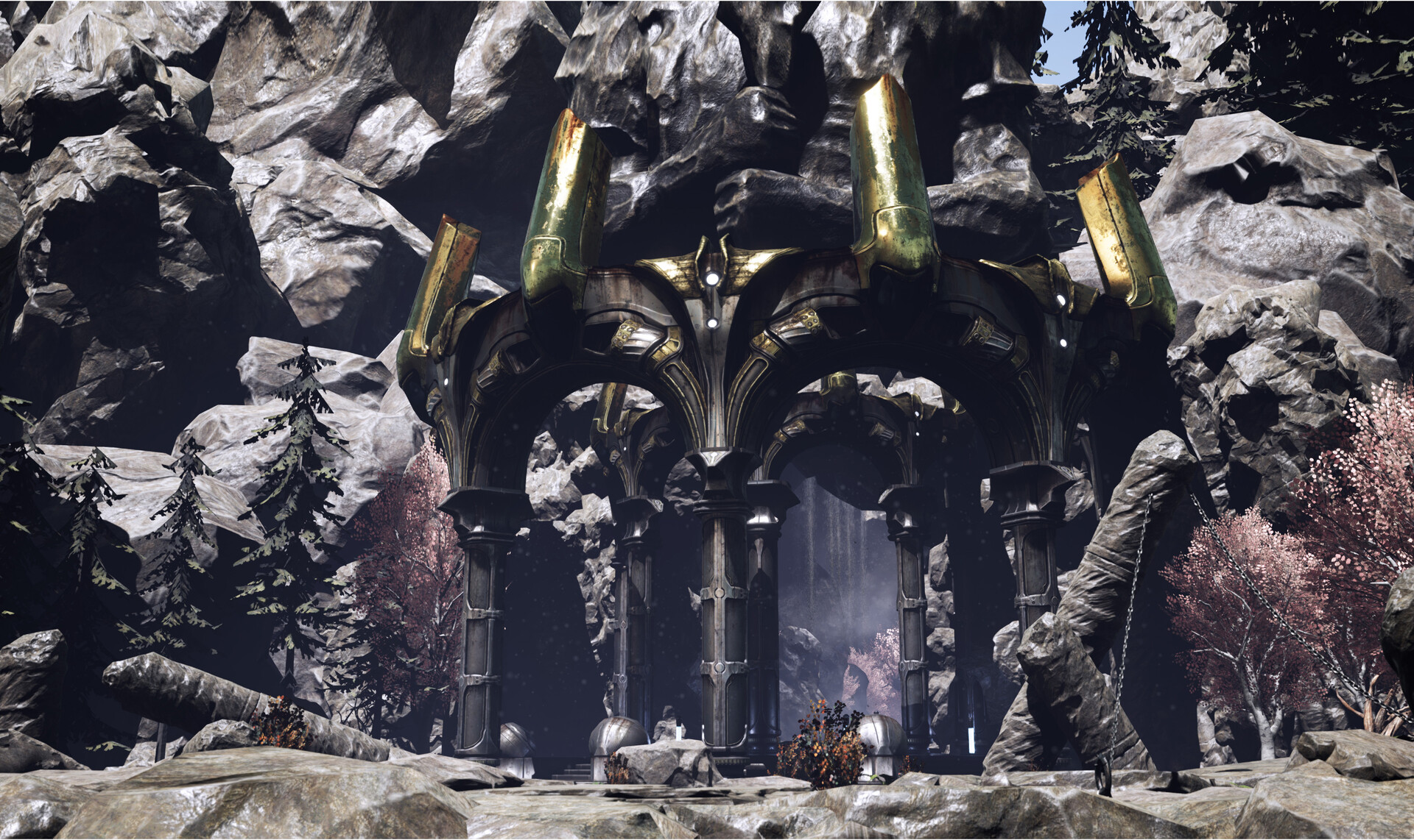 ArtStation - Soul cave - Level Art