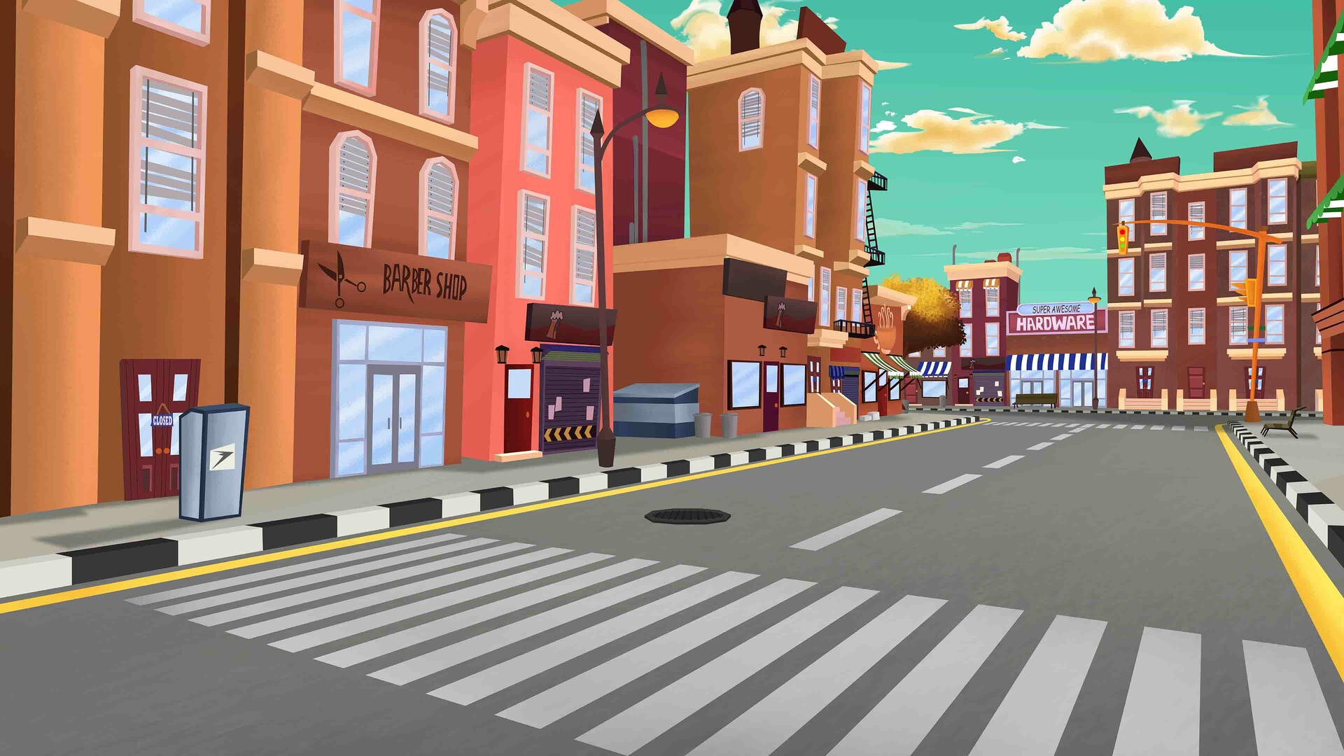 ArtStation - City Exterior Scenes