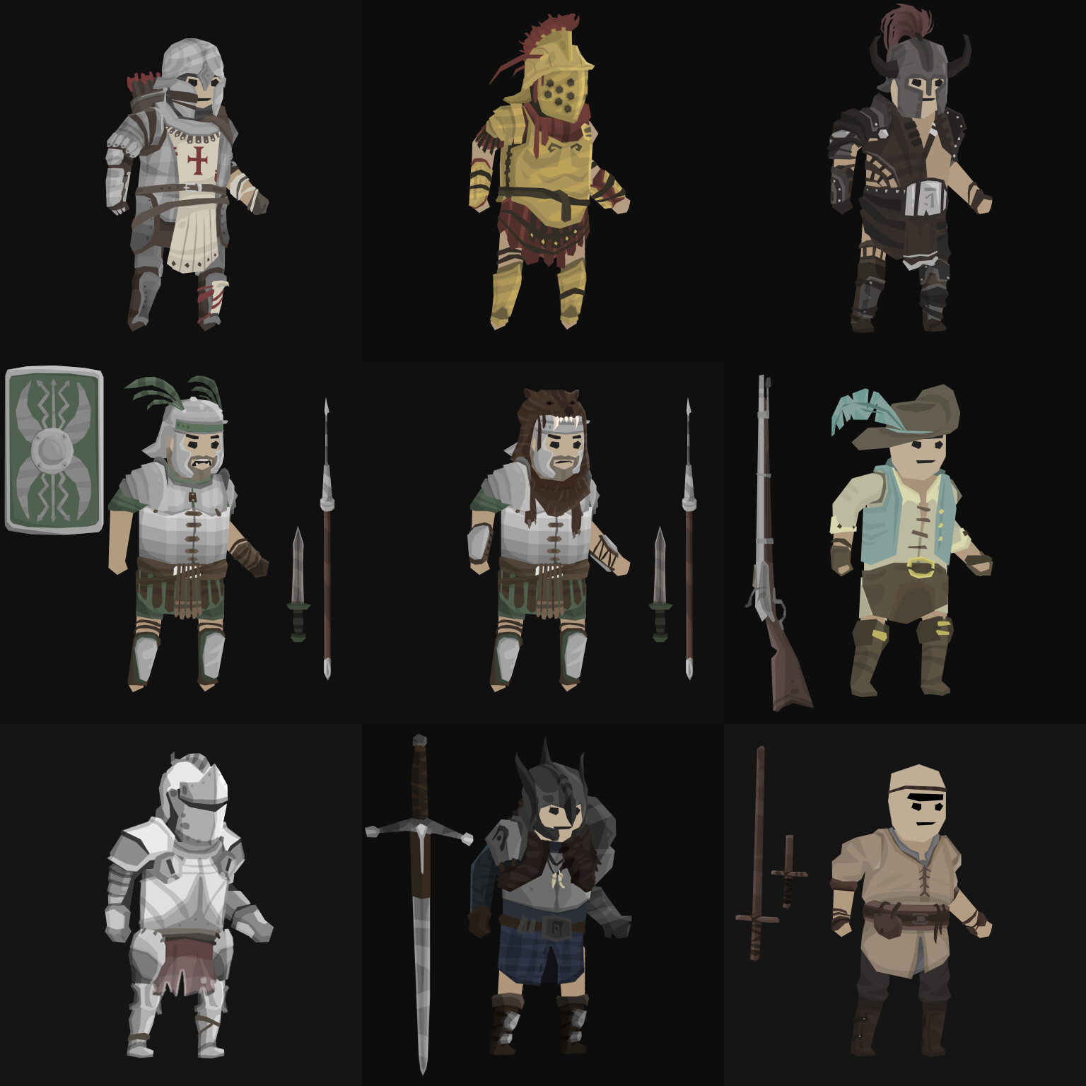 ArtStation - Mortem 2d Game Assets