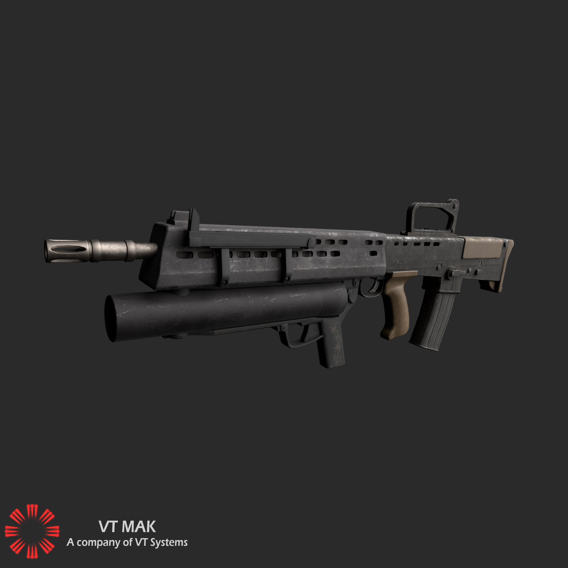 ArtStation - L85A2 with Grenade Launcher