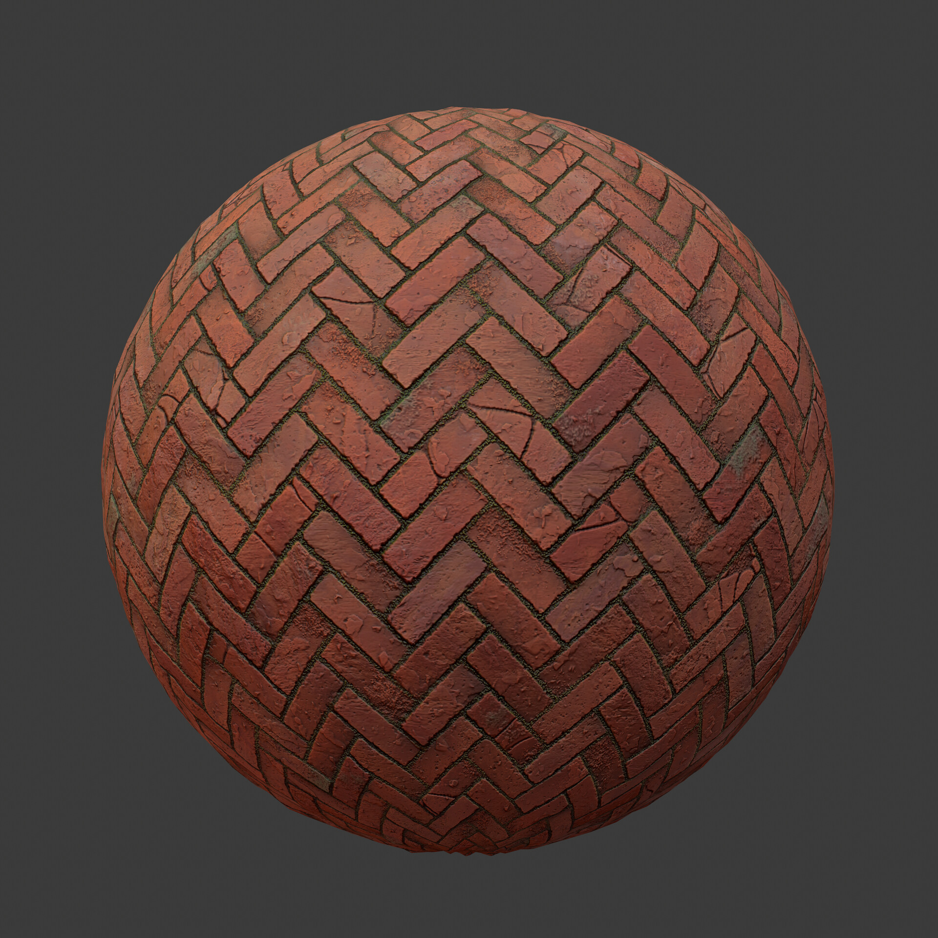 ArtStation - SD Red Brick Floor