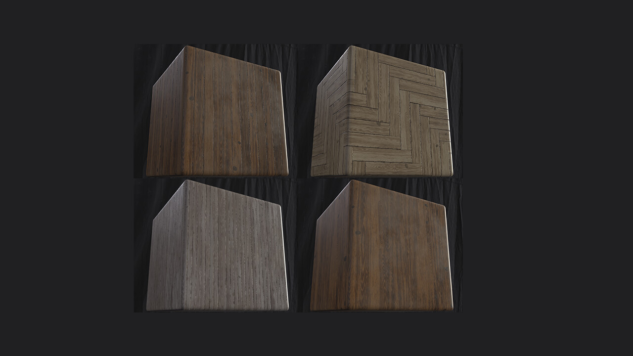 ArtStation - Substance Designer Procedural Oak