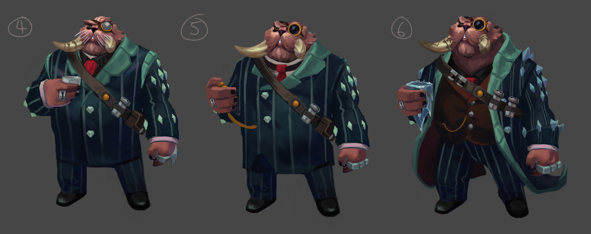 ArtStation - DOTA Underlords - Jull visual development